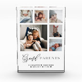 Grandparents Script Grandchildren Photo Collage | Zazzle