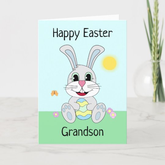 Grandson Easter Card | Zazzle.com