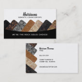 Granite Business Cards | Zazzle