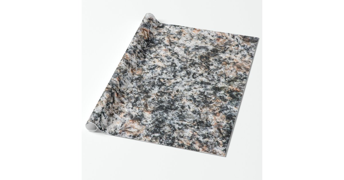 Granite - Hard Rock Wrapping Paper | Zazzle