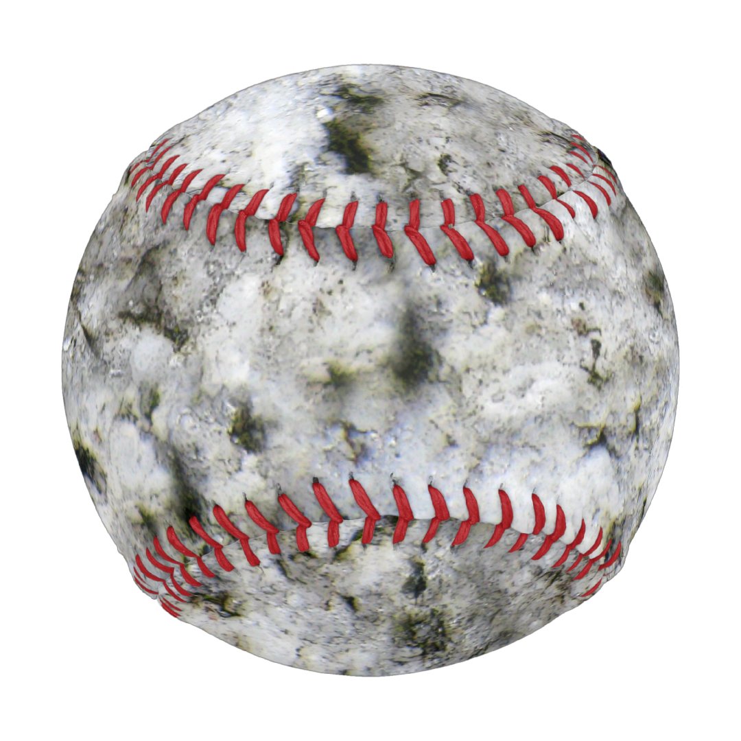 Granite Rock White Baseball | Zazzle
