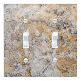 Granite Stone Pattern Light Switch Cover | Zazzle