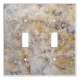 Granite Stone Pattern Light Switch Cover | Zazzle