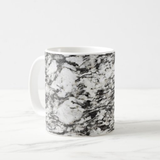 Granite texture | Background of marble in black Coffee Mug | Zazzle