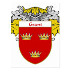 Grant Family Crest Postcard | Zazzle.com