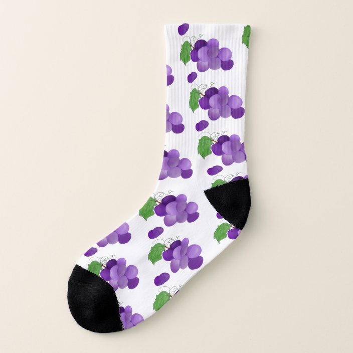 Grape socks | Zazzle.com