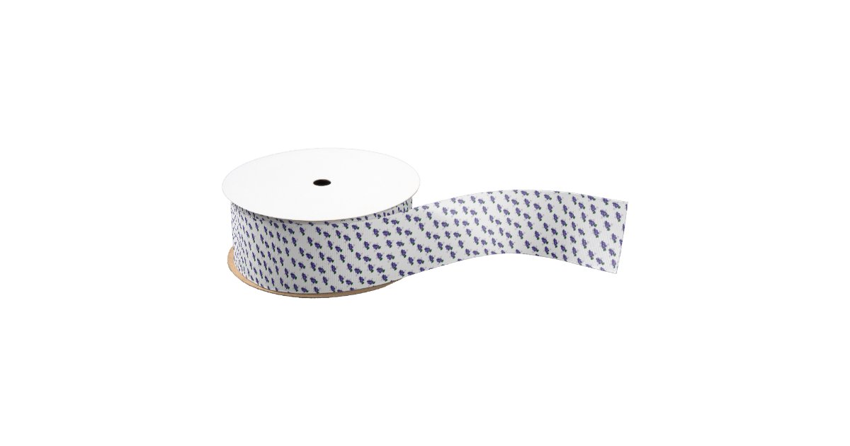 Grapes Grosgrain Ribbon | Zazzle