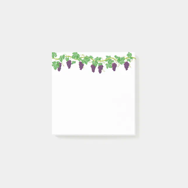 Grapes Post-it-Notes Post-it Notes | Zazzle