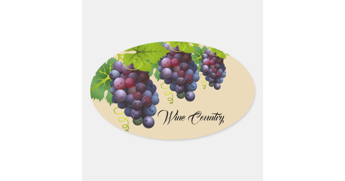 Grapes Stickers | Zazzle