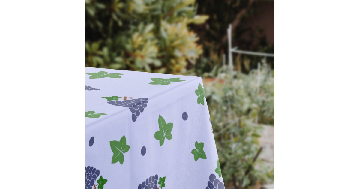 Grapes Tablecloth | Zazzle