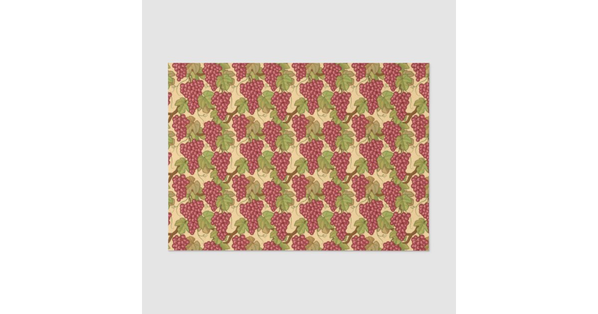 Grapes Tissue Paper | Zazzle