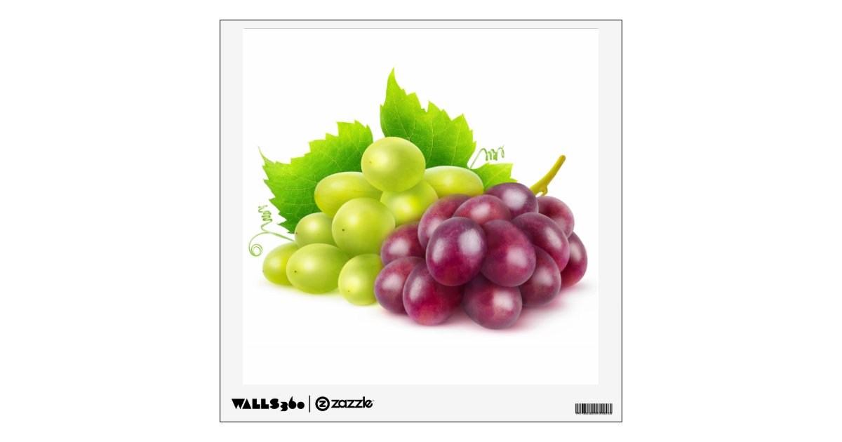 Grapes Wall Decal | Zazzle