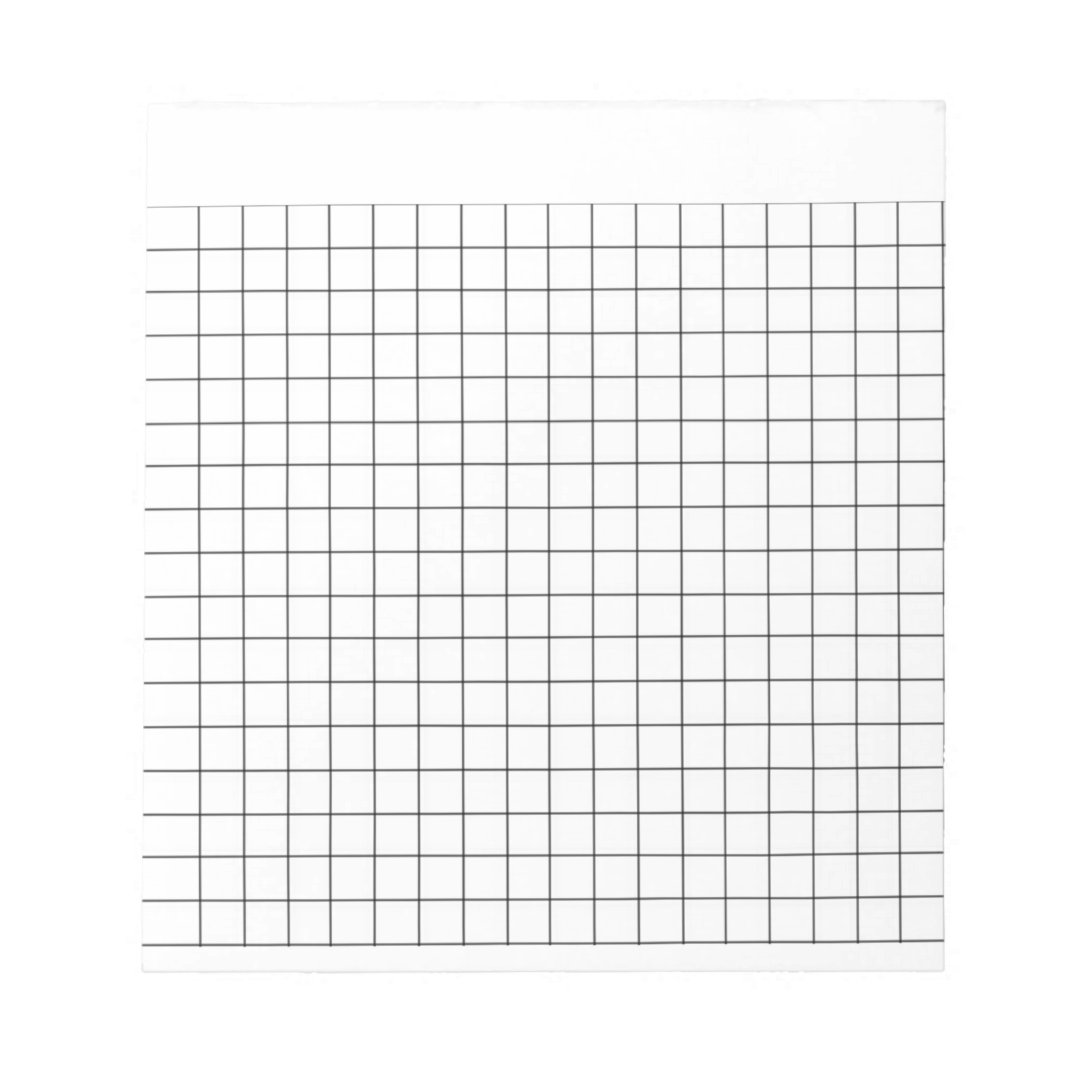Graph Column Chart Notepad | Zazzle