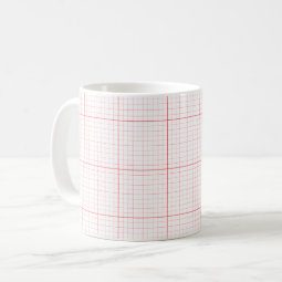 Graph Paper Coffee Mug | Zazzle