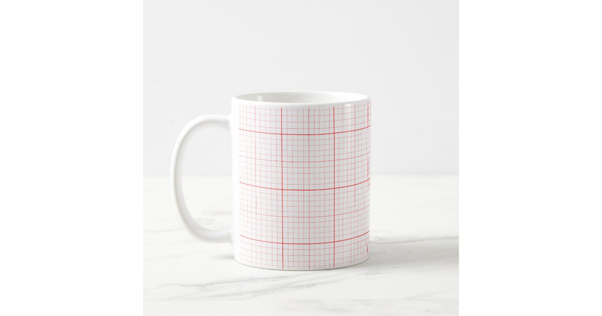 Graph Paper Coffee Mug | Zazzle