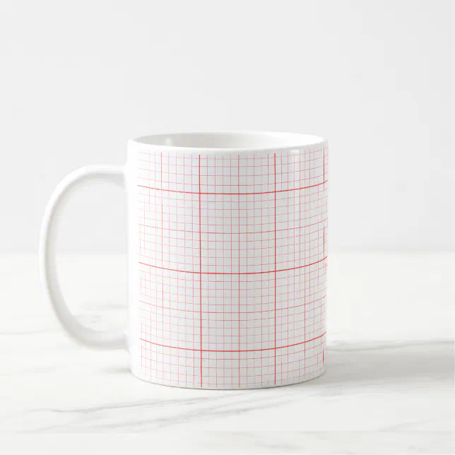 Graph Paper Coffee Mug | Zazzle