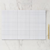 Graph Paper Desk Pad | Zazzle