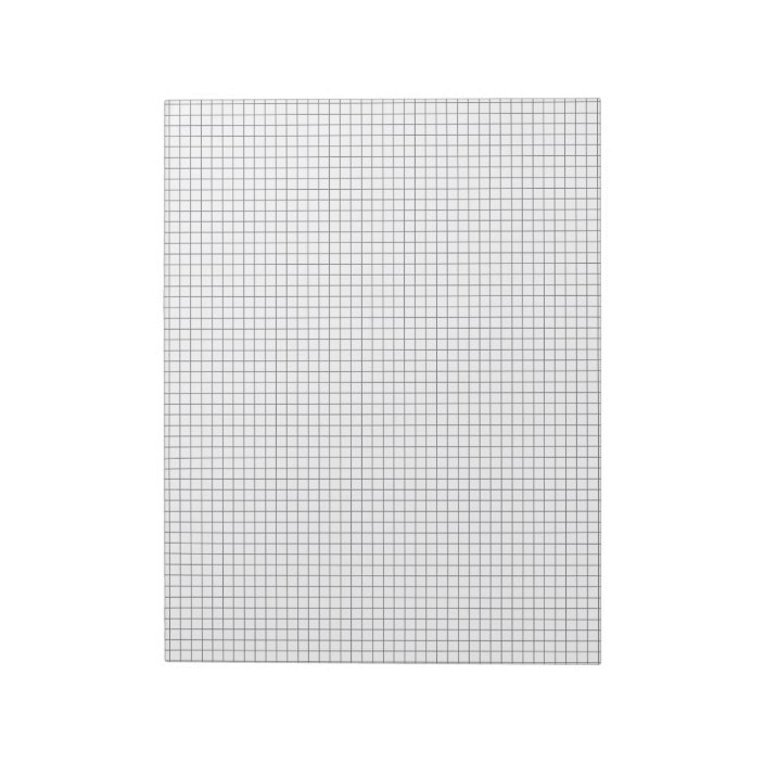 Graph Paper Notepad | Zazzle.com