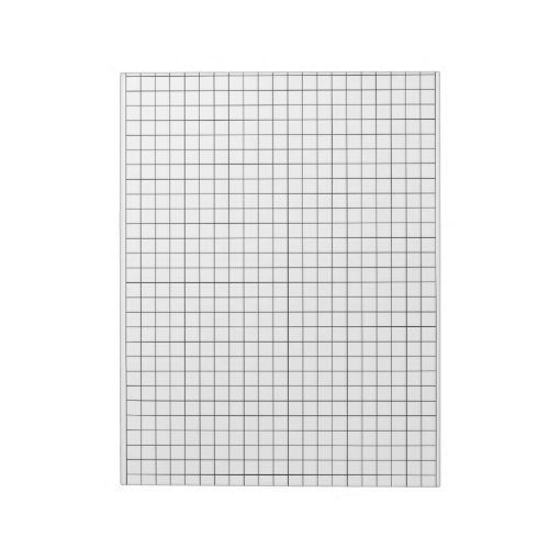 Graph Paper Notepad | Zazzle