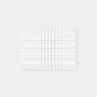 Large Graph Paper Sticky Notes | Zazzle.com