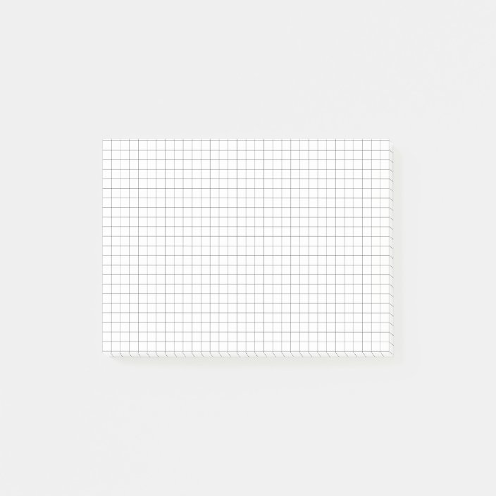 Graph Paper Sticky Notes | Zazzle.com
