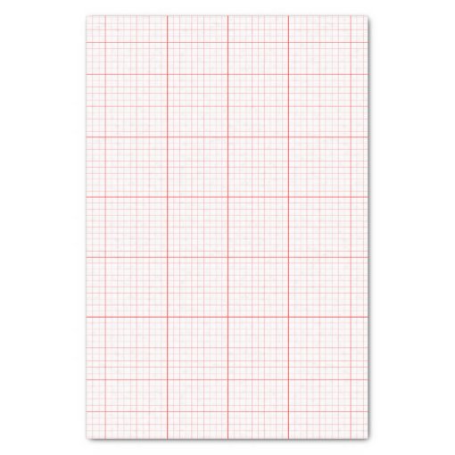 Graph Paper Tissue Paper | Zazzle