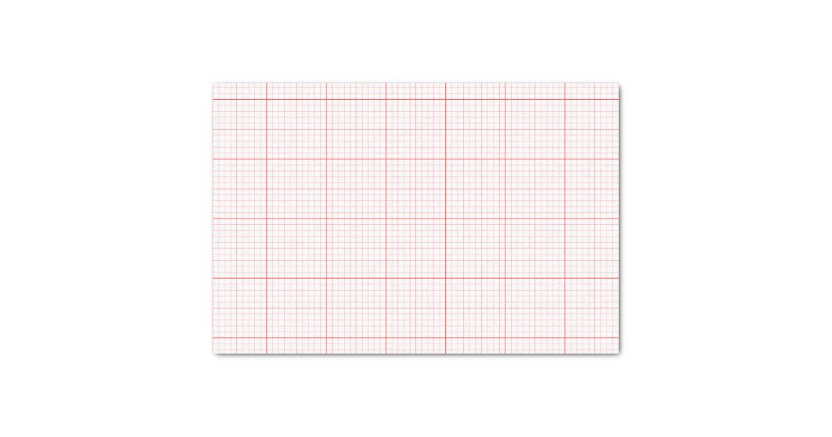 Graph Paper Tissue Paper | Zazzle