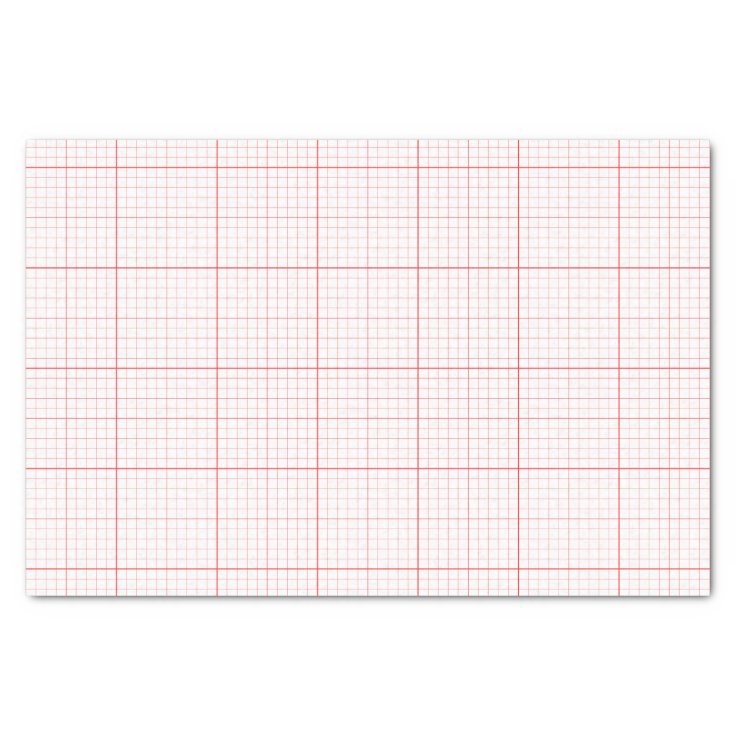 Graph Paper Tissue Paper | Zazzle