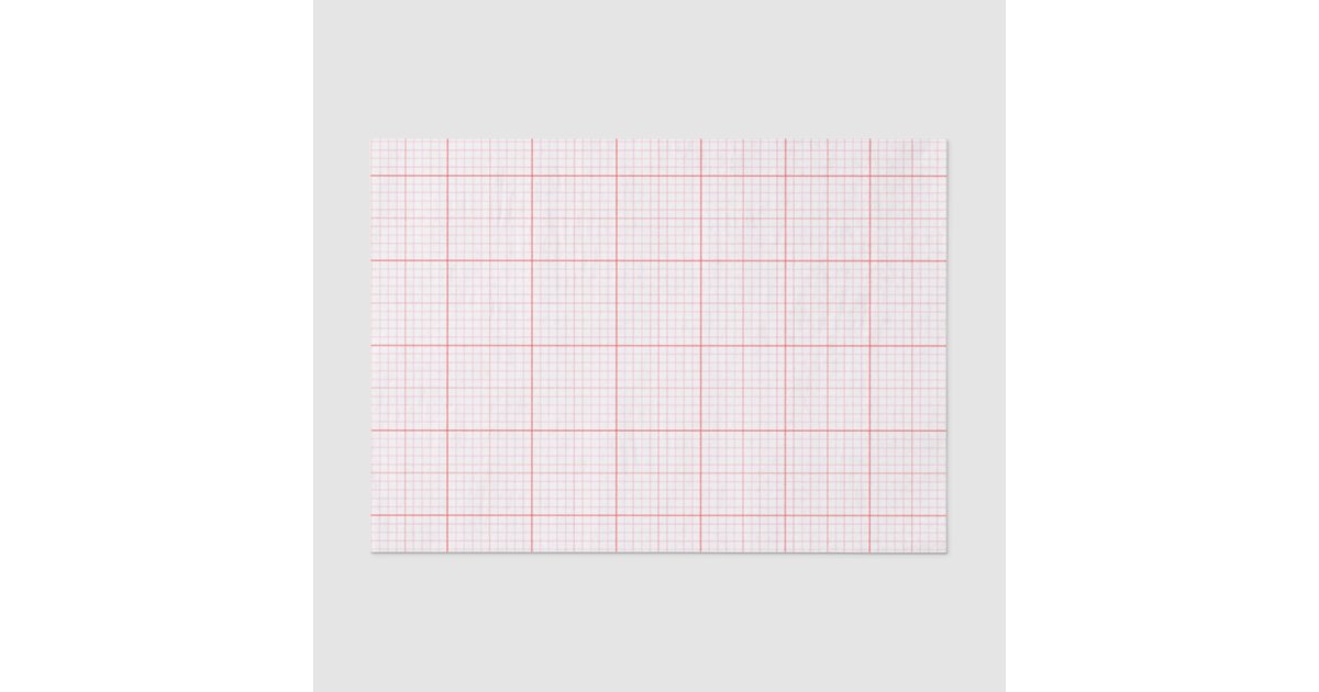 Graph Paper Tissue Paper | Zazzle