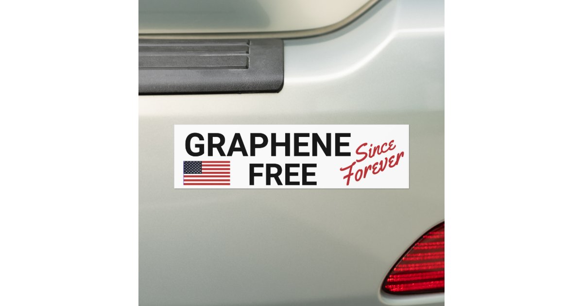 Graphene Free Bumper Sticker | Zazzle