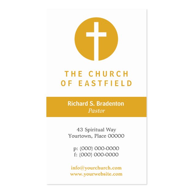 Graphic Cross Business Card