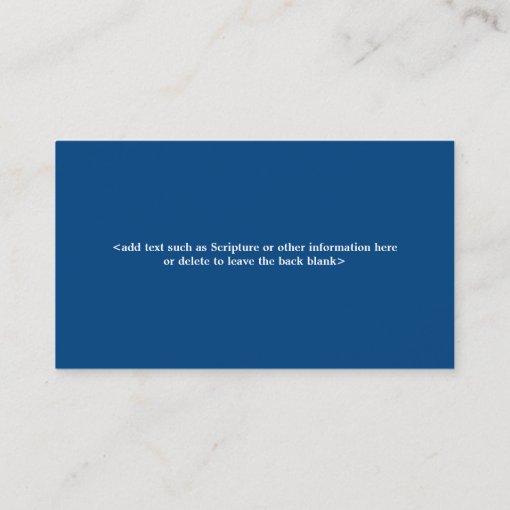 Graphic Cross Business Card | Zazzle