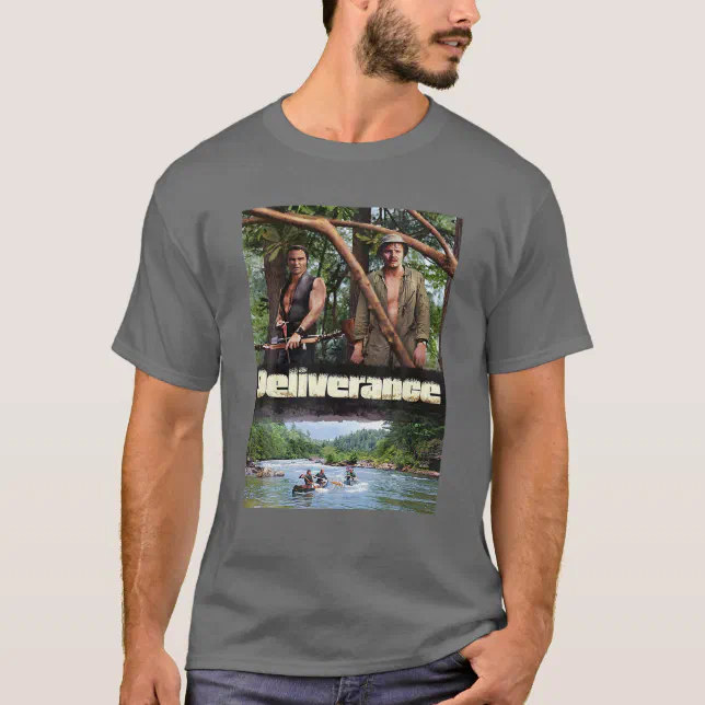 Graphic Deliverance Movie Scenes Characters Cover T-Shirt | Zazzle