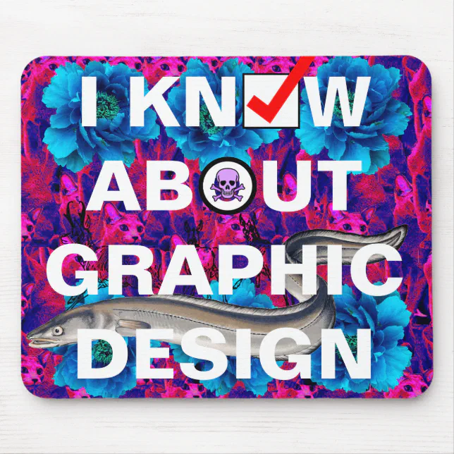 graphic design example mouse pad | Zazzle