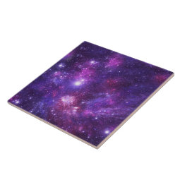 Graphic Galaxy Ceramic Tile | Zazzle