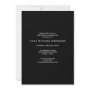 Graphic Grad | Black Text Photo Graduation Party Invitation | Zazzle