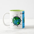 Graphic - I love Planet EARTH - Save our planet - Two-Tone Coffee Mug ...