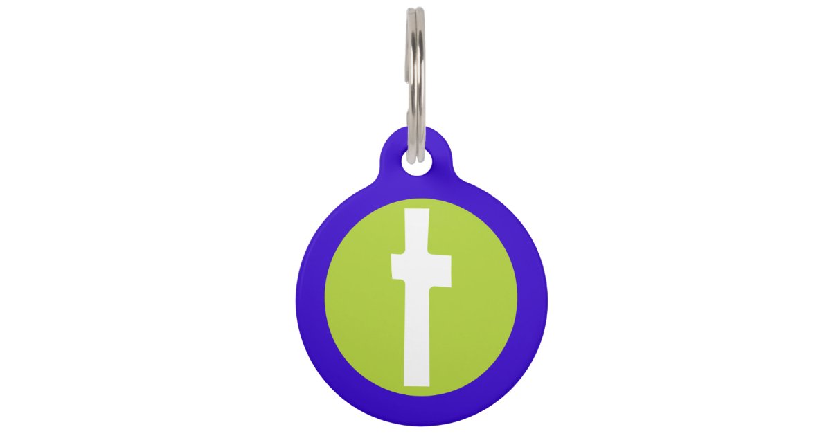 Graphic Lowercase Letter T Custom Initial Pet Name Tag | Zazzle