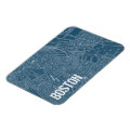 Graphic Map of Boston Magnet | Zazzle