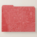 Graphic Map of San Francisco File Folder | Zazzle