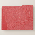 Graphic Map of San Francisco File Folder | Zazzle