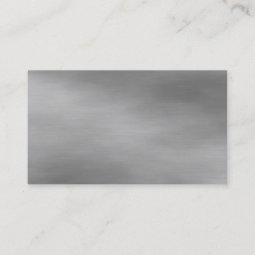 Graphic Metal Business Card template | Zazzle