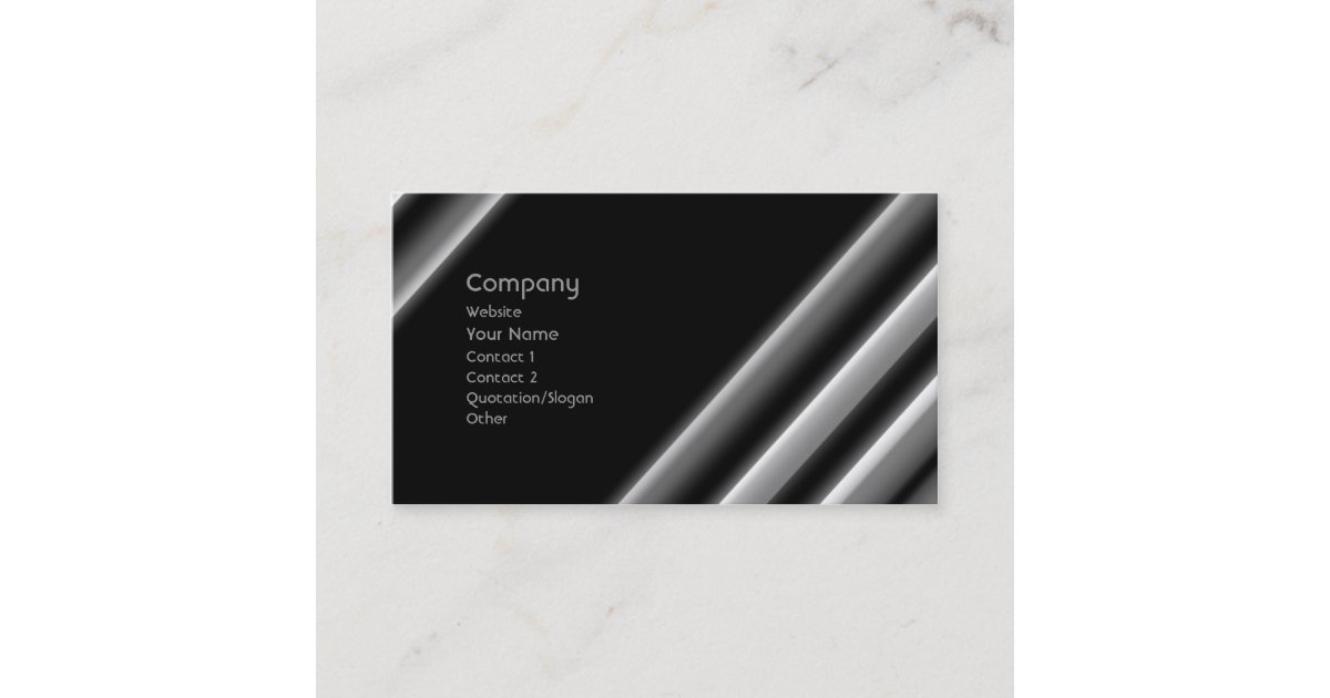 Graphite Business Card | Zazzle