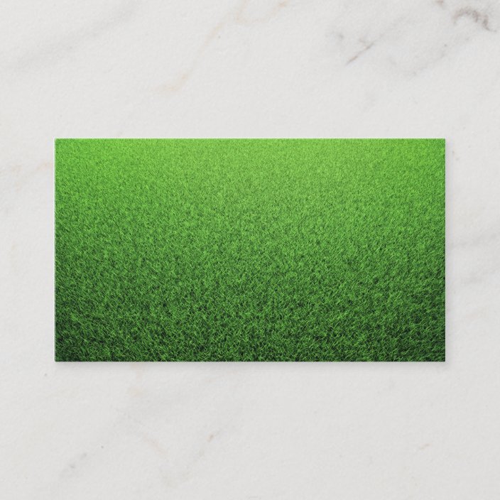 Grass Background. Fresh Green Lawn Business Card | Zazzle.com
