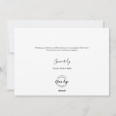Grateful Modern Script Business Logo Corporate Holiday Card | Zazzle