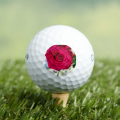 grateful rose golf balls | Zazzle