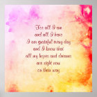 Recovery Poem Art Poster | Zazzle.com