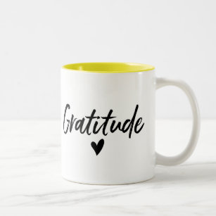 Gratitude Mugs - No Minimum Quantity | Zazzle