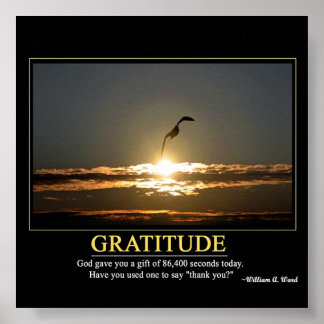 Gratitude Posters | Zazzle