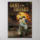 Grave Of The Fireflies Poster | Zazzle